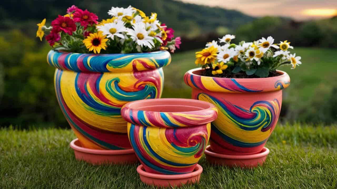 25 Unique DIY Flower Pot Ideas For a Colorful Garden